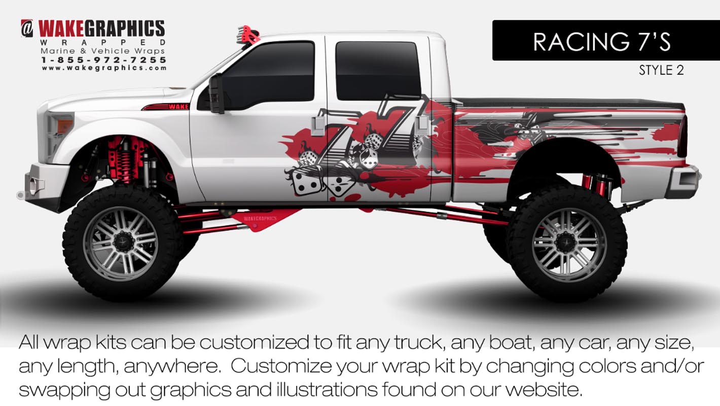 Truck Wraps Kits | Vehicle Wraps | Wake Graphics