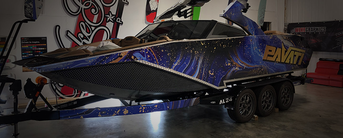 Boat Wraps | Wake Graphics